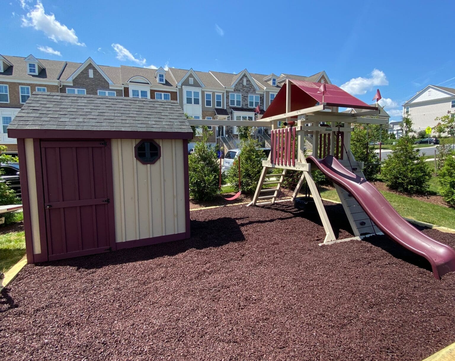 Amish Crafted Swing Sets, Sheds, and Pavilions - Amish Made For You